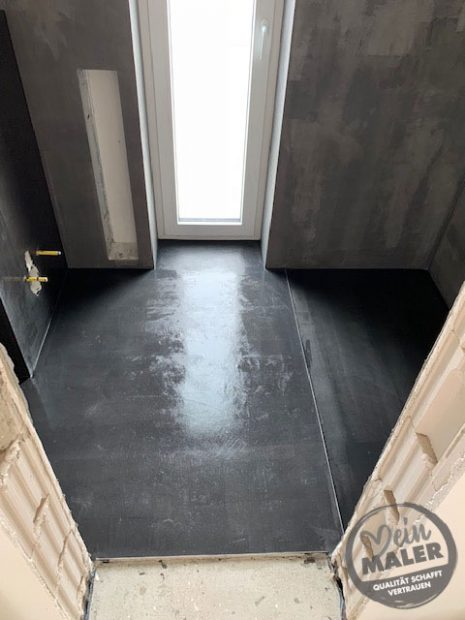 Fugenlose Kreativtechnik im Bad mit betonPure Mikrozement – Wolfsburg, Braunschweig | MeinMaler