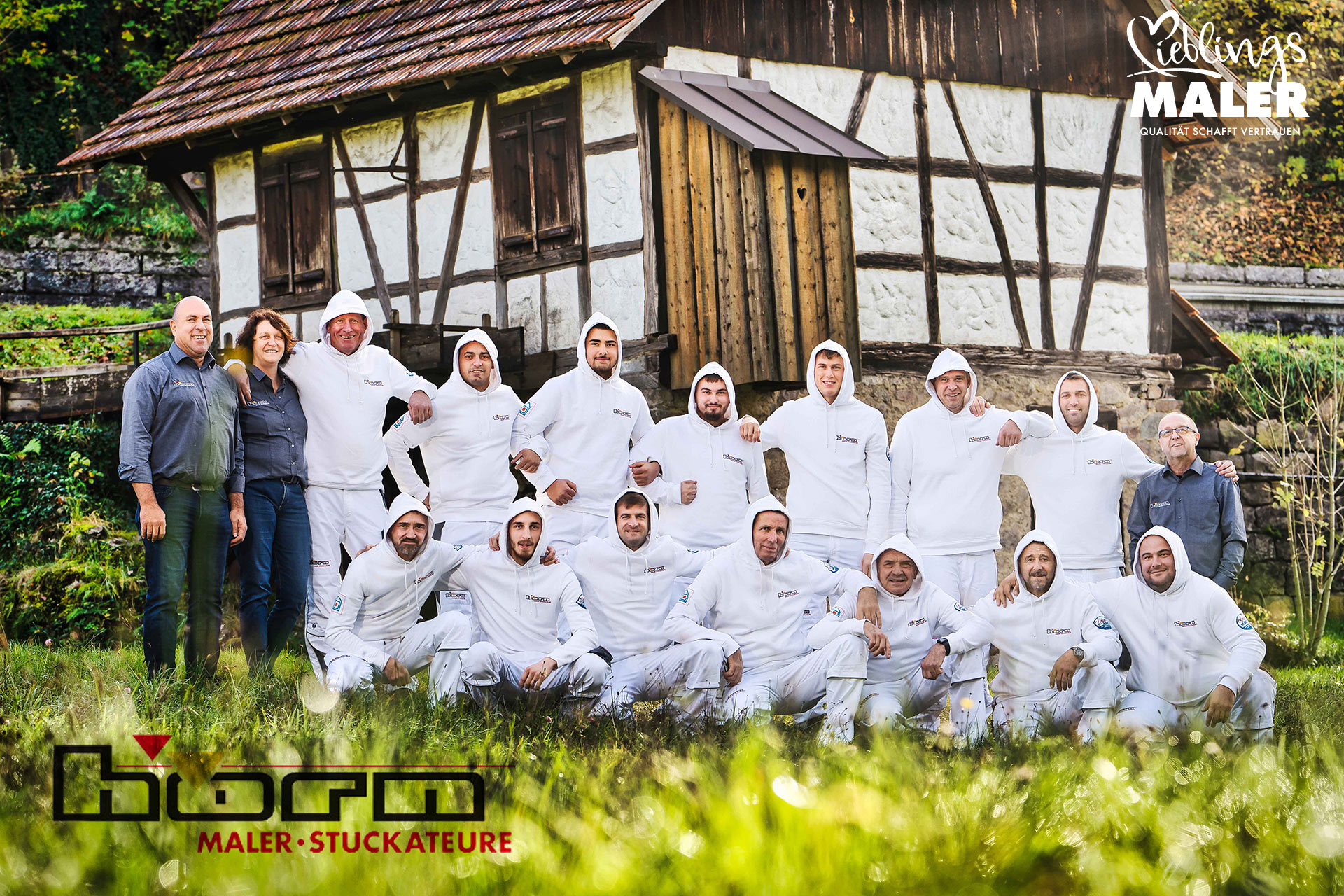 Fotoshooting – ein etwas anderer Arbeitstag der Firma Horn Maler und ...